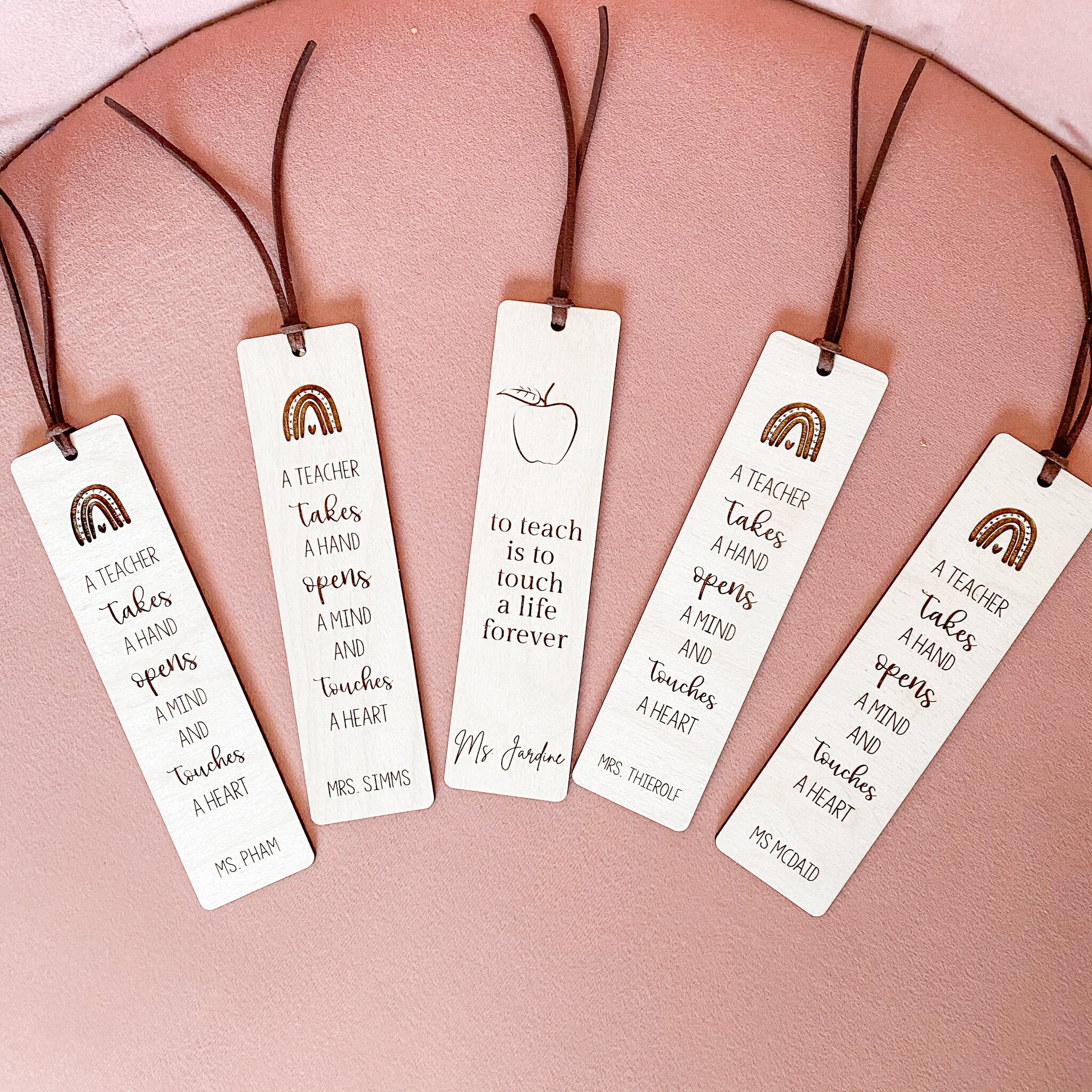 Teacher Quote Bookmark Teacher Appreciation Gift Gift for - Etsy Canada