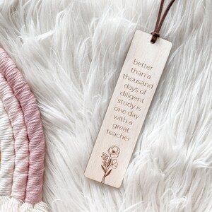 Teacher Quote Bookmark, Teacher Appreciation Gift, Gift for Teacher ...
