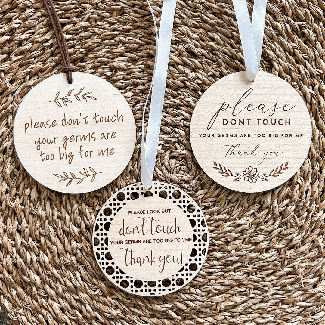 Please Do Not Touch Stroller Tag, Baby Stroller Tag, Do Not Touch Tag ...