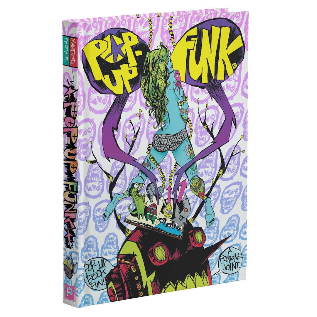 Jim Mahfood's Pop up Funk Art Book: Cosmic Queso Edition - Etsy