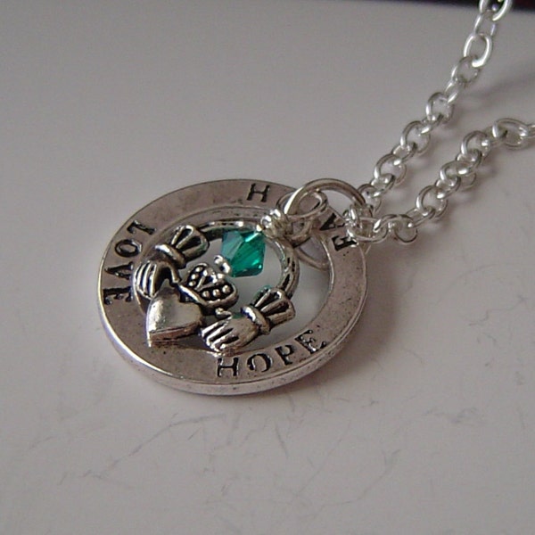 Claddagh Necklace - Etsy