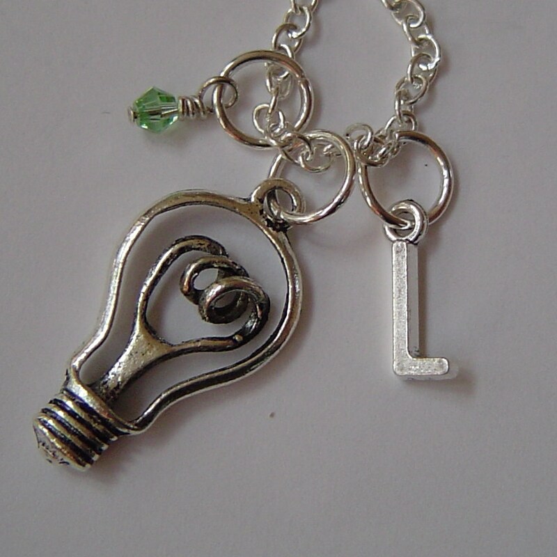 Light Bulb Necklace - Etsy