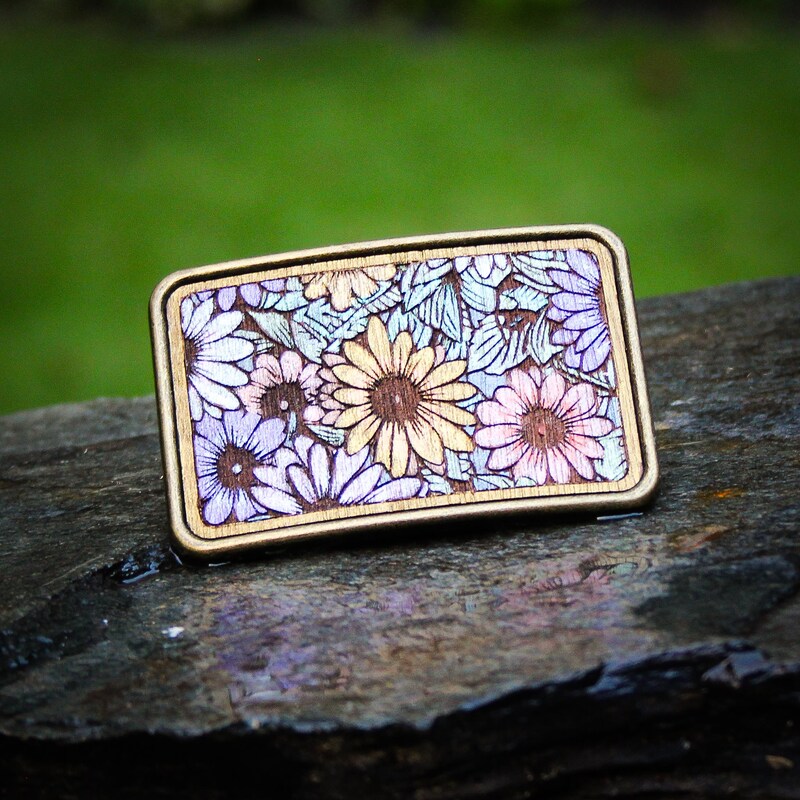 Floral Belt Buckles Pink - Etsy