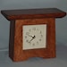 Classic Oak Craftsman Clock-mantel Clock-mission Style Clock-arts and ...