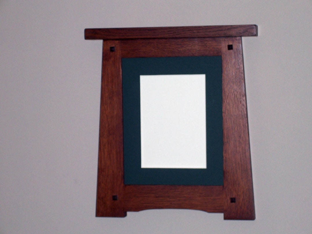 Solid Oak Craftsman/mission Style Frame-8"x10"-home Sweet Home-house ...