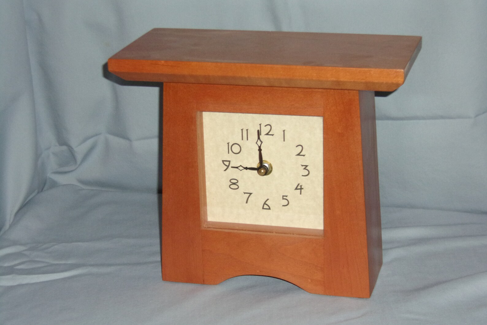 Cherry Craftsman Mantel Clock Mission Style Clock-arts and - Etsy