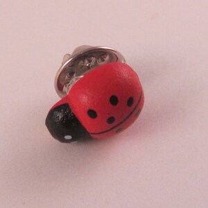 Small Red Lady Bug Lapel Pin Everyday / Wedding / Prom - Etsy