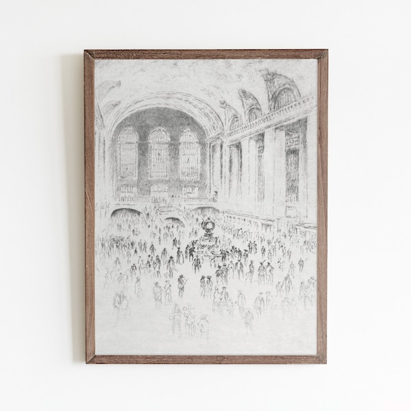 Grand Central Station Poster - Etsy