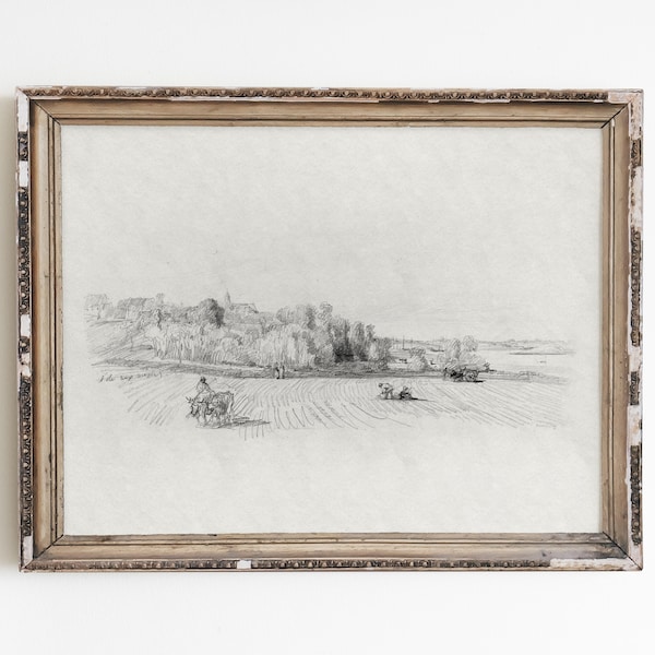 Graphite Sketch - Etsy