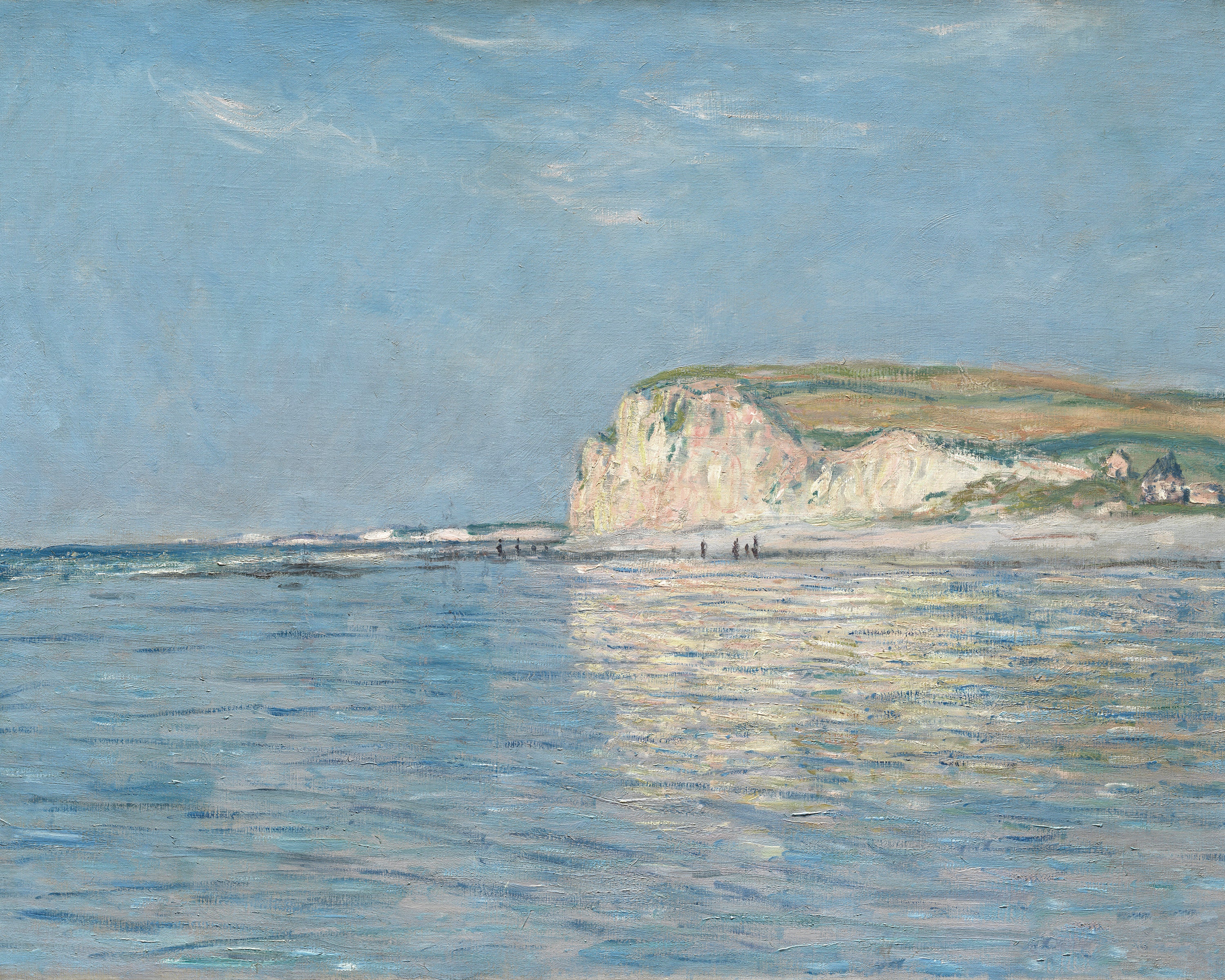 Vintage Monet Beach Print: French Coastal Landscape (digital Download ...