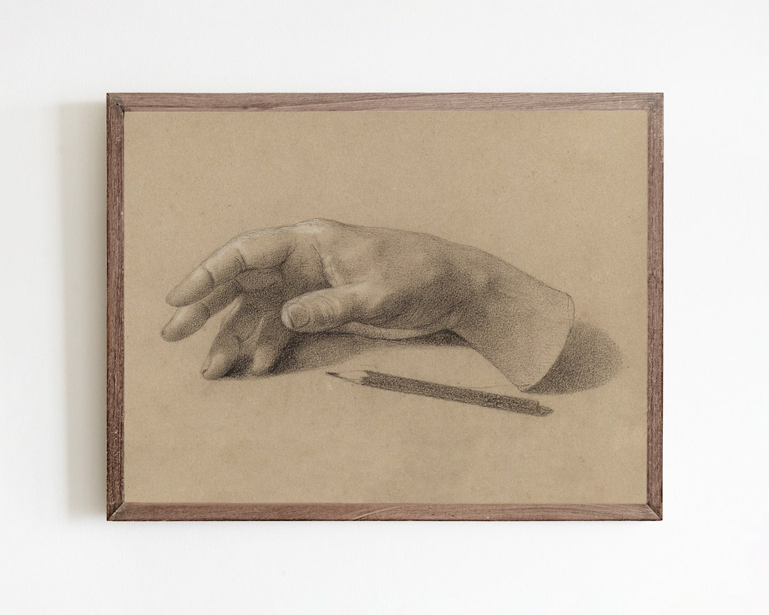 Neutral Sketch Art | Hand Drawing | Figure Drawing Study | Printable ...