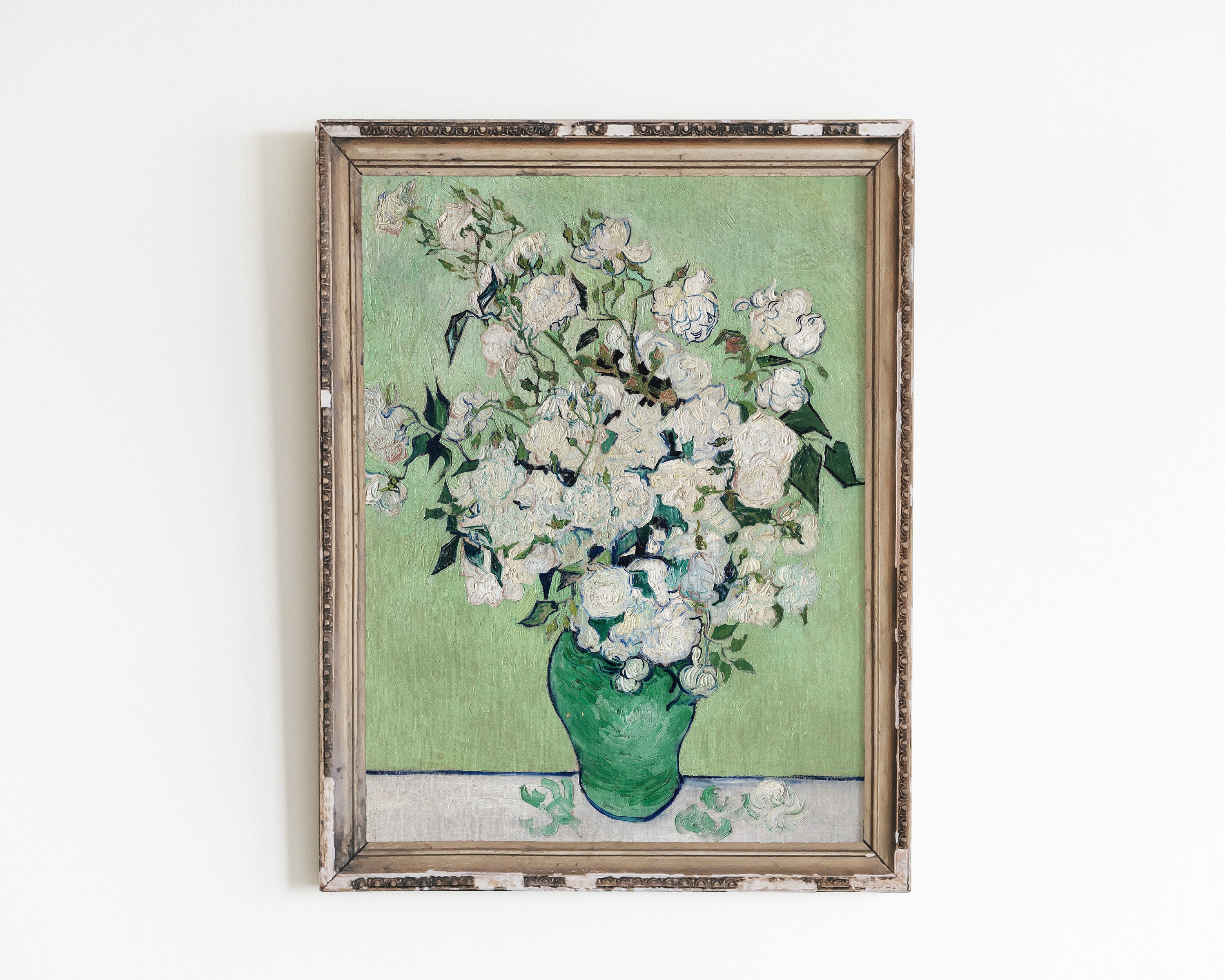 White Roses Van Gogh Worth