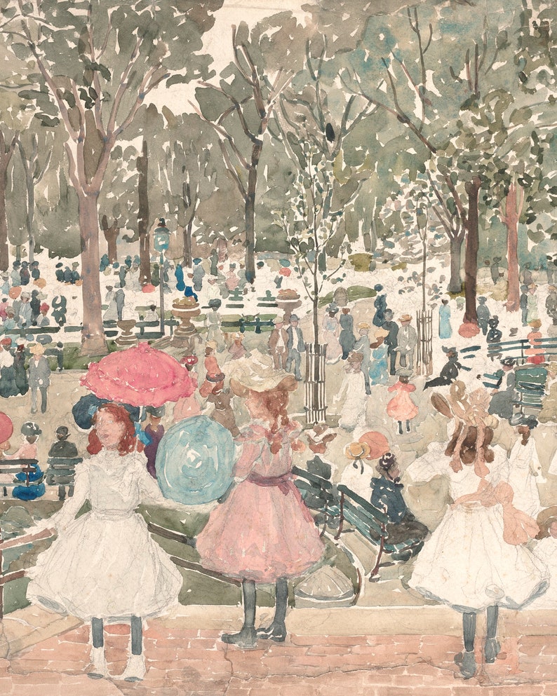 Pastel Room Decor Vintage Girls Room Art Print Antique - Etsy