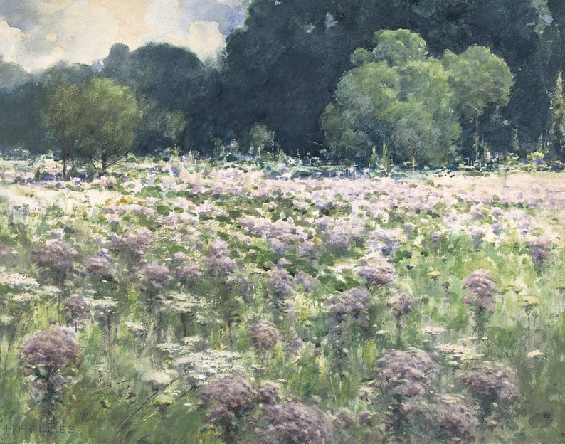 Landscape Prints French Country Decor Landscape Wall Art - Etsy