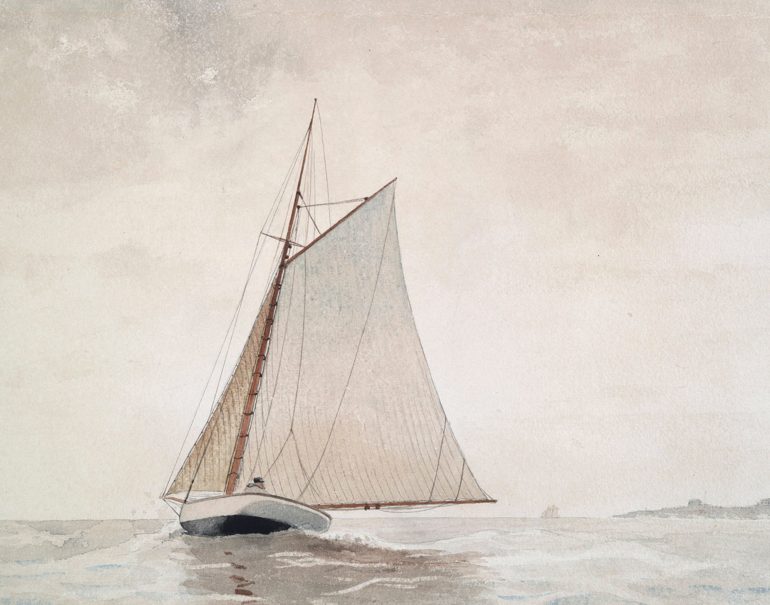 Antique Art Sea Print Vintage Landscape Vintage Art Ocean | Etsy