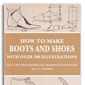 64 Rare SHOE & BOOT PATTERNS Illustrated Book How to Do Boot and Shoe ...