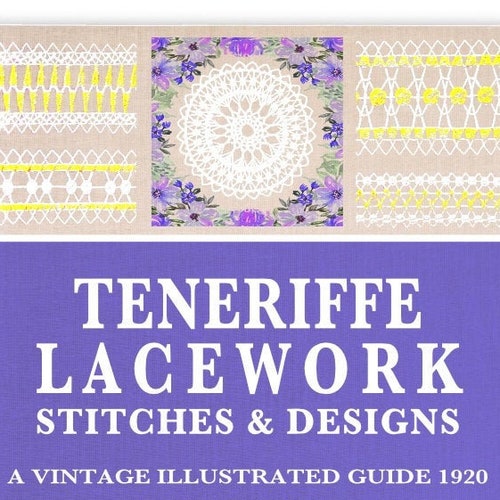 45 Teneriffe Lace Designs and Instructions 48 Pages Lace - Etsy