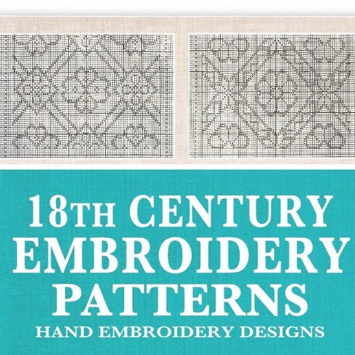 Vintage Hand Embroidery PDF Pattern Book 130 Designs for - Etsy