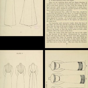DRESSMAKING DESIGN PRINCIPLES A Vintage Instruction Course in ...