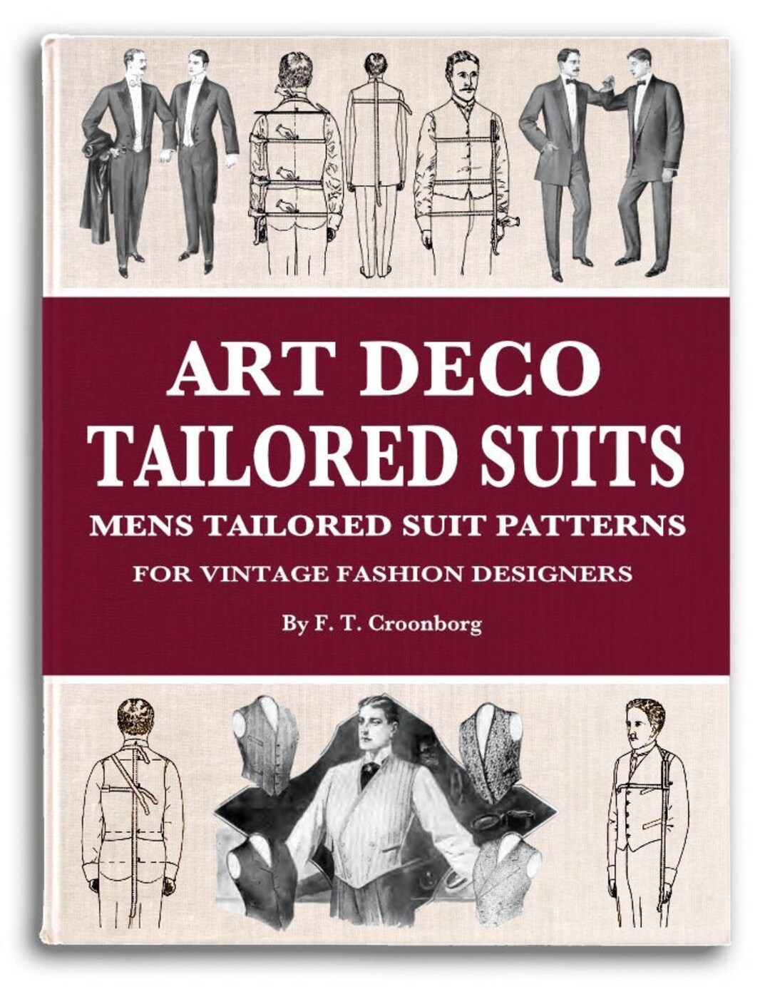 Mens Clothing, Tailored Suits, Art Deco Mens Suit Tailoring, Sewing ...
