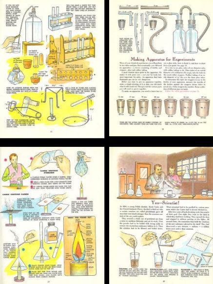 The Golden Book of Chemistry Experiments 200 Simple Experiments Color ...