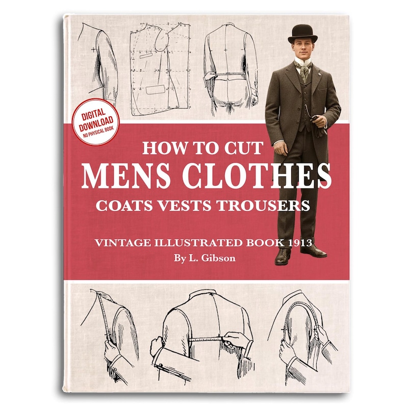 Mens Suit Pattern Draft - Etsy