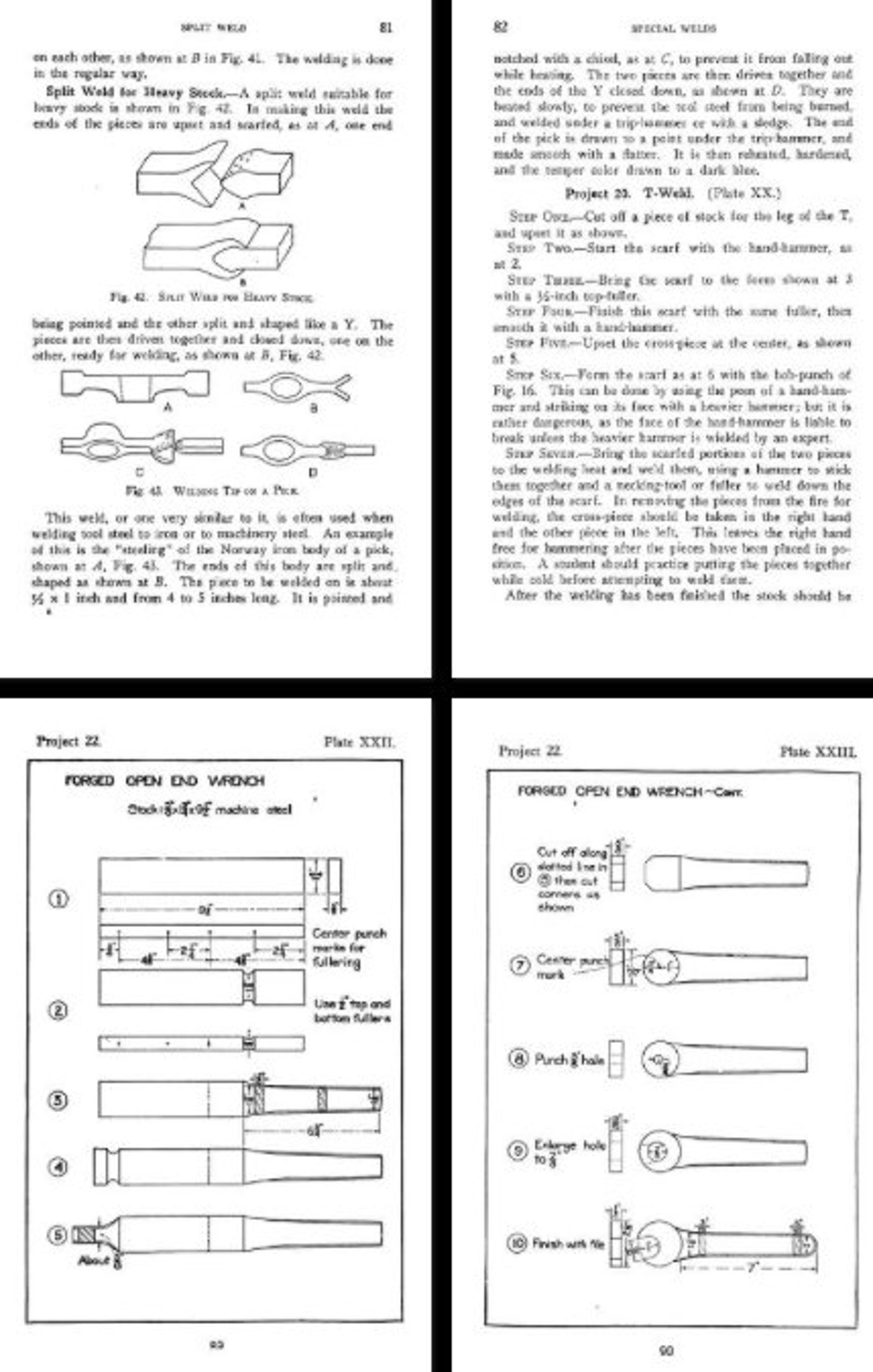 Forge Work Textbook: 44 Blacksmith Projects (digital Download) - Etsy
