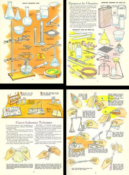 The Golden Book of Chemistry Experiments 200 Simple Experiments Color ...