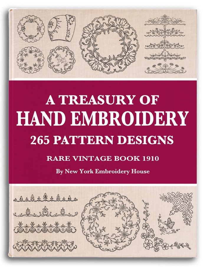 Rare 265 Designs HAND EMBROIDERY PATTERNS Book for Crafting Beginners ...