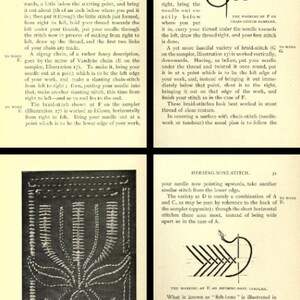 ART in NEEDLEWORK Hand EMBROIDERY Illustrated Decorative Stitching ...