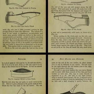 SHOE MAKING Shoe and Boot Repair Rare Illustrated Vintage PDF Book on ...