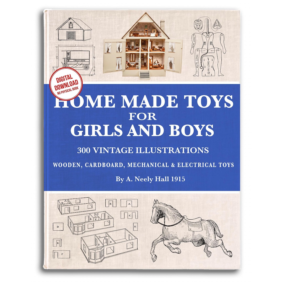 Vintage Toy Making: Illustrated Patterns, 1915 (PDF Download) - Etsy
