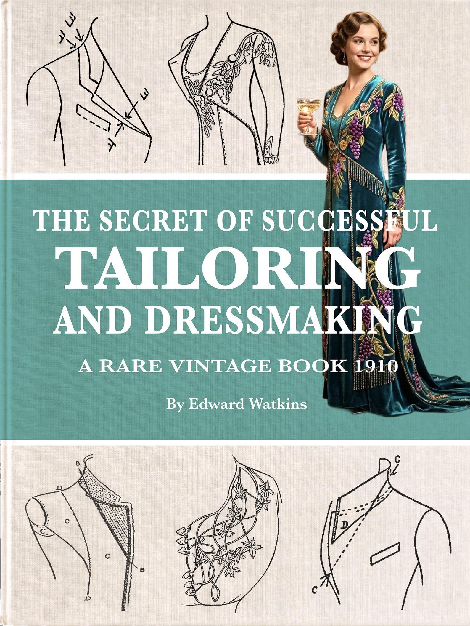 Victorian Tailoring & Dressmaking: 1910 Vintage Fashion Guide (digital ...