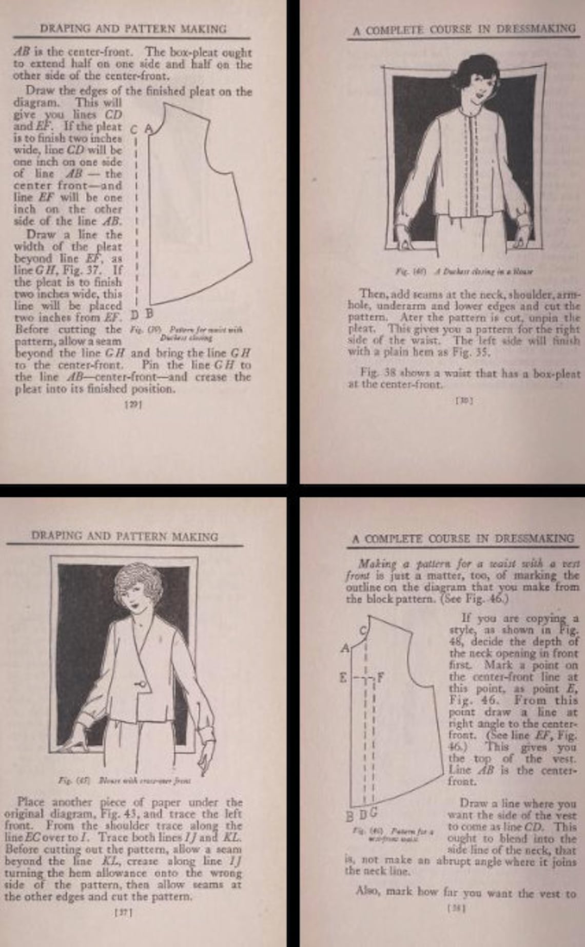 Art Deco Dress Patterns: 1922 Dressmaking Course (PDF Download) - Etsy