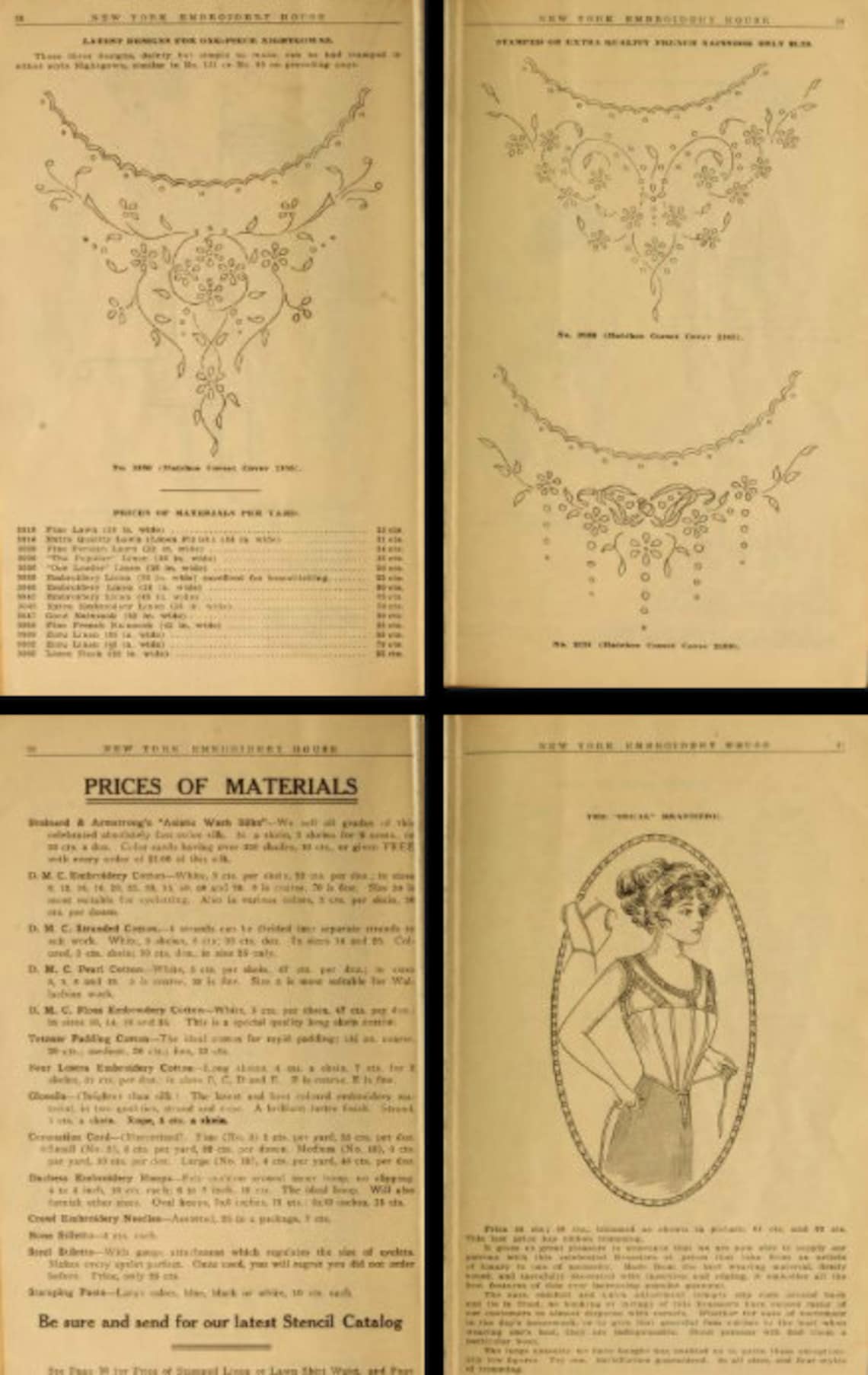 Rare 265 Designs HAND EMBROIDERY PATTERNS Book for Crafting - Etsy