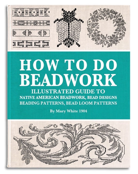 How to Do Beadwork Illustrated Tutorial Guide on Indian Bead - Etsy