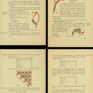 A Beginners Guide to HAND EMBROIDERY Tutorial Book of Lessons, Stitches ...
