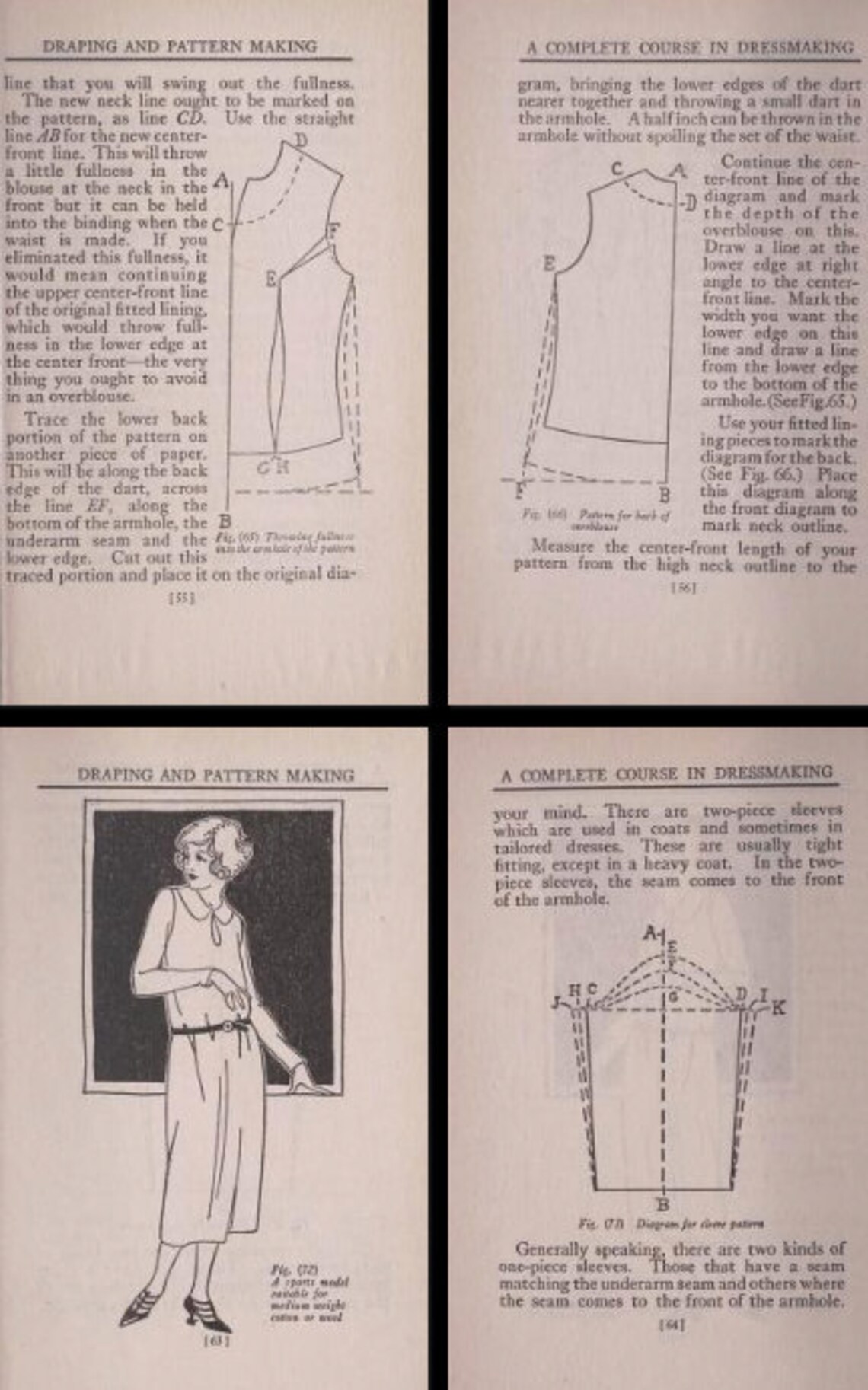 Art Deco Dress Patterns: 1922 Dressmaking Course (PDF Download) - Etsy