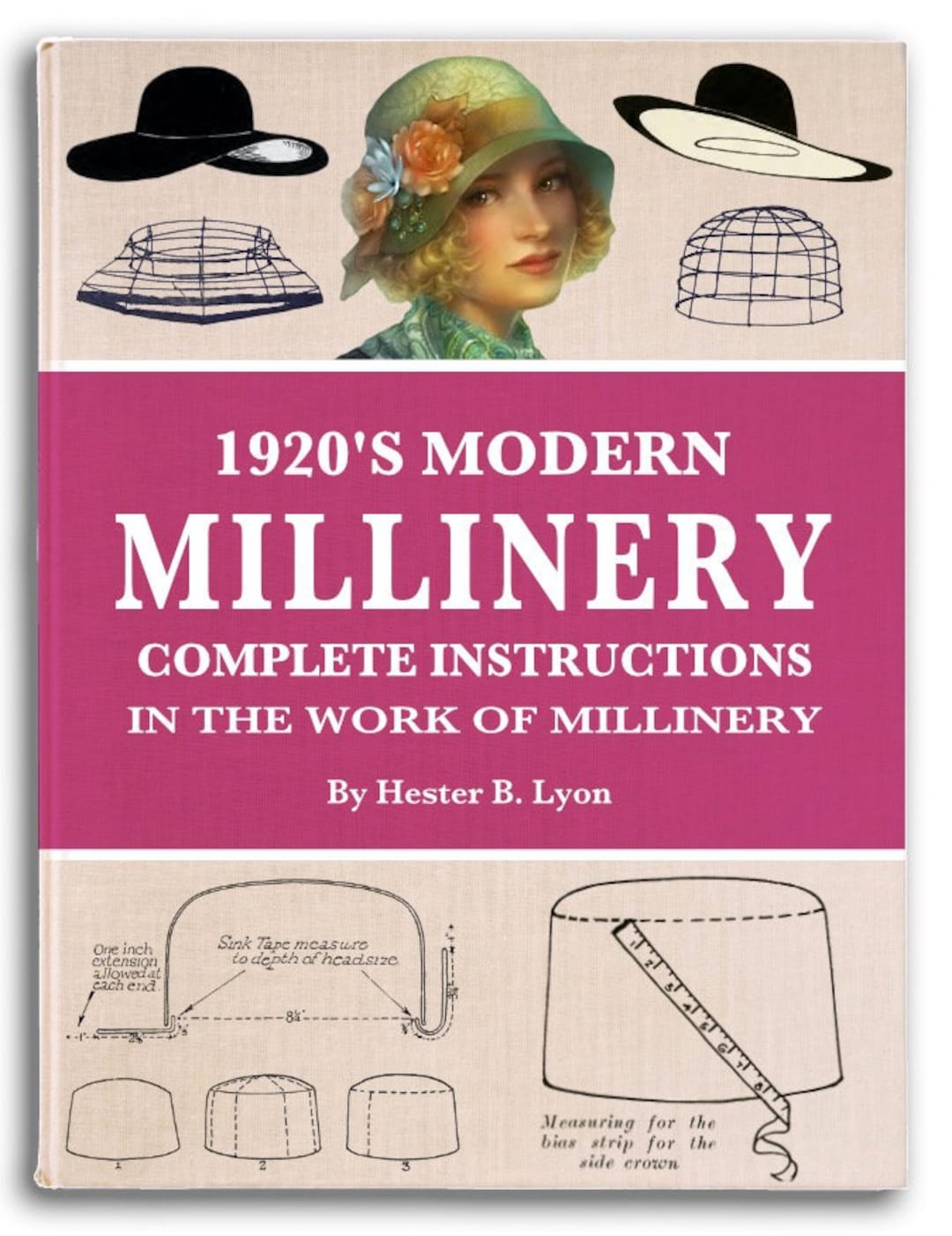 How to Make Your Own Art Deco Hats Complete Illustrated Millinery ...