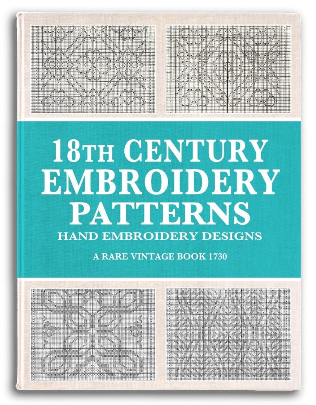 18th Century Hand Embroidery Patterns: Vintage Designs Book (PDF ...