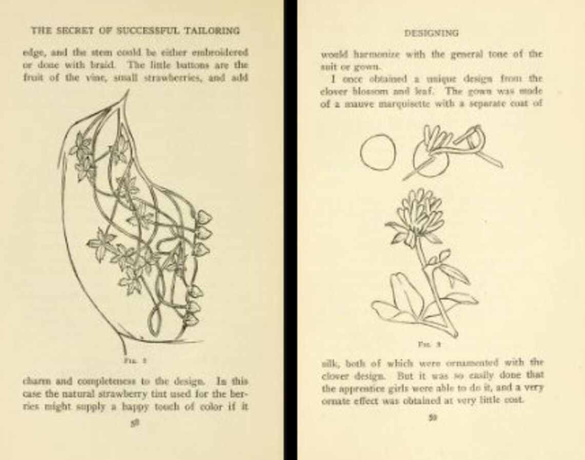 Victorian Tailoring & Dressmaking: 1910 Vintage Fashion Guide (digital ...