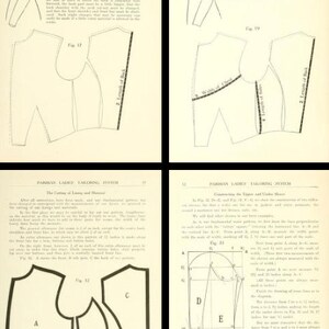 1920s Tailoring System: Vintage Dress Patterns, Art Deco Fashion (PDF ...