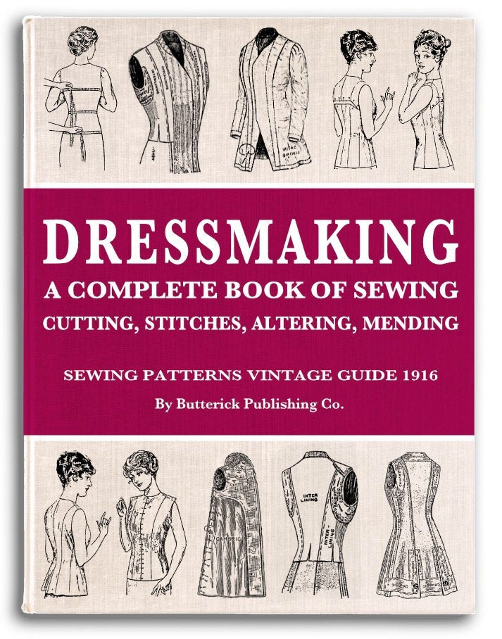 DRESSMAKING Design Your Own Clothes A Complete Book of Sewing | Etsy
