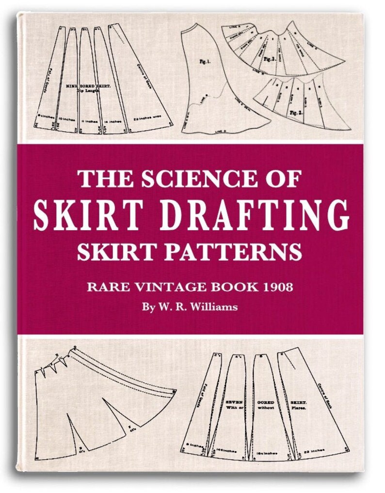 Victorian Skirt Patterns: 1908 Drafting Guide (PDF Download) - Etsy
