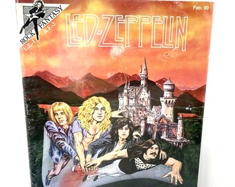 Led Zeppelin Book - Etsy