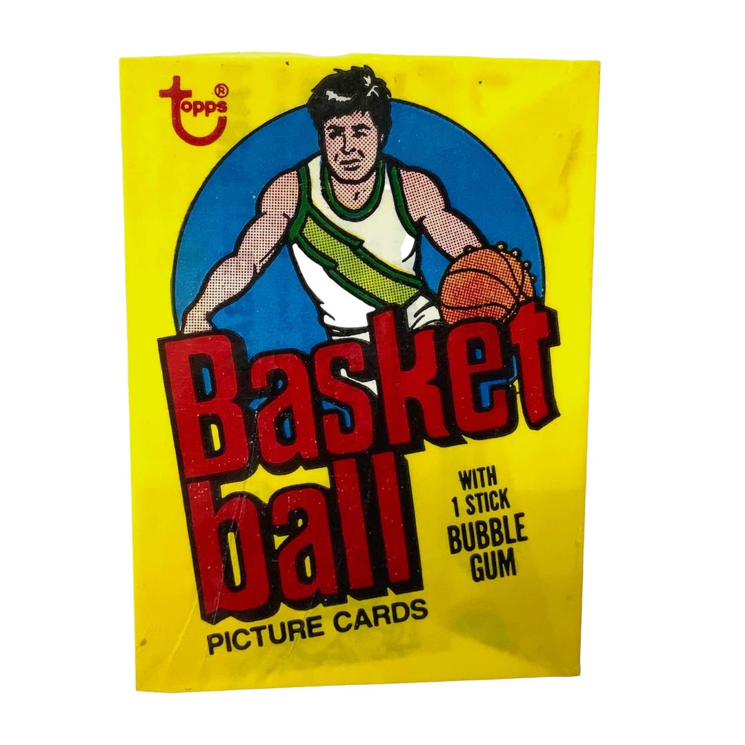 Vintage 1978-79 Topps Pro Basketball Bubblegum Wax Pack Collector Card ...