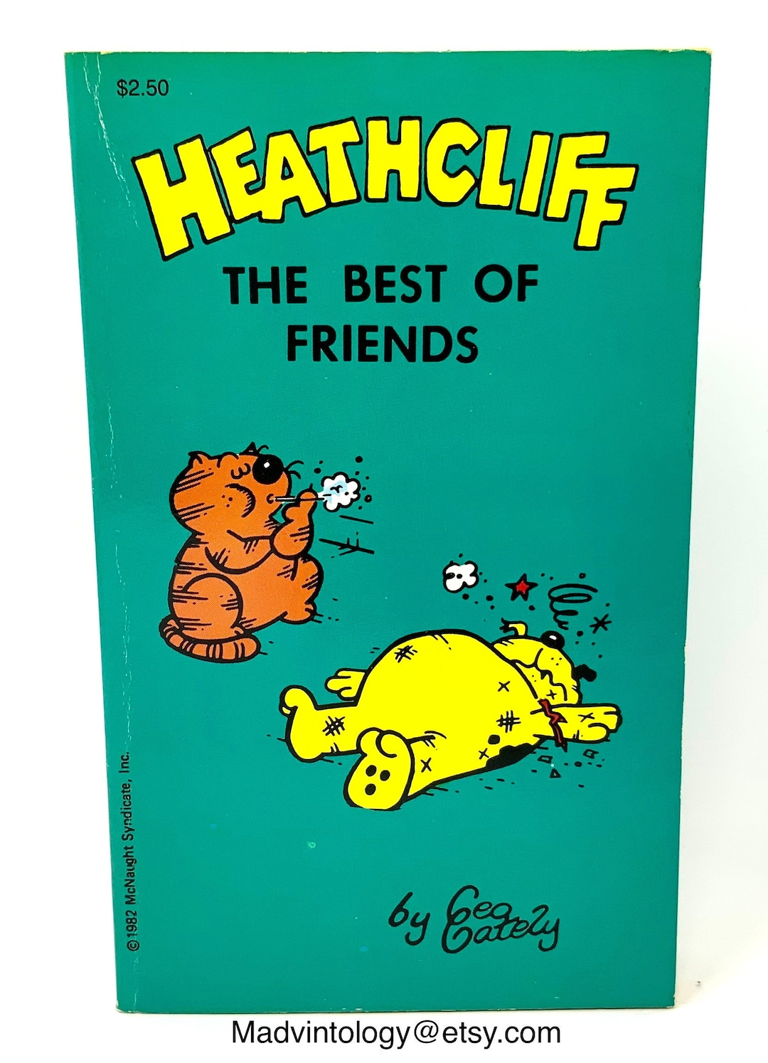 Vintage 1981 Heathcliff the Best of Friends Book by George Gately - Etsy
