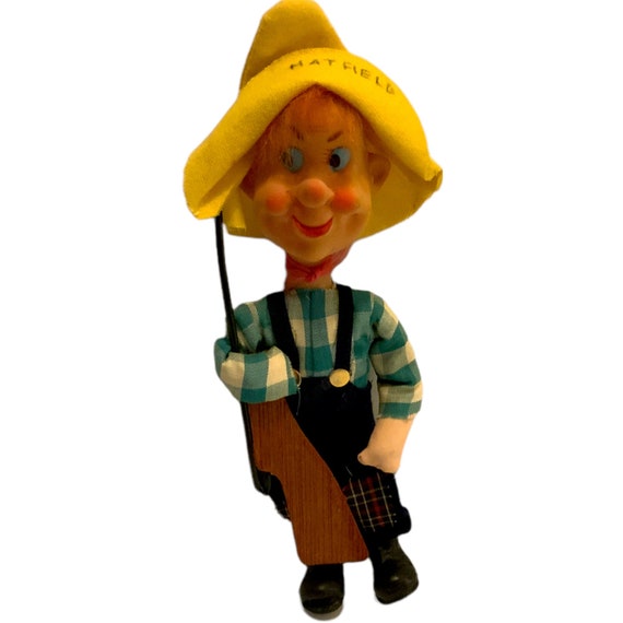 Vintage Hatfield Hatfields and Mccoys Hillbilly Toy Figure - Etsy
