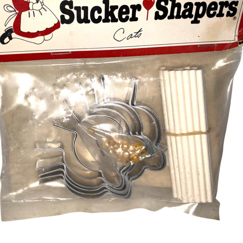 Vintage Cats Sucker Shapers Candy Mold Form Lollipop RARE Unopened - Etsy