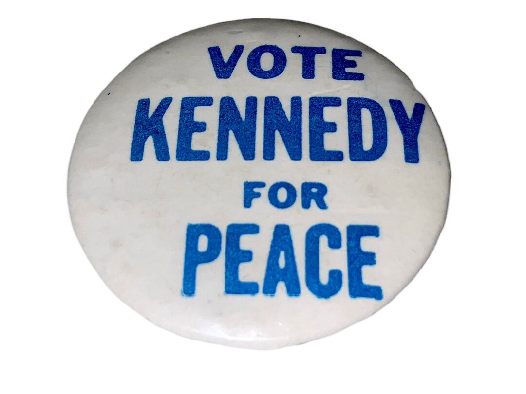 Vintage Vote Robert Kennedy for Peace RFK for President Presidential ...